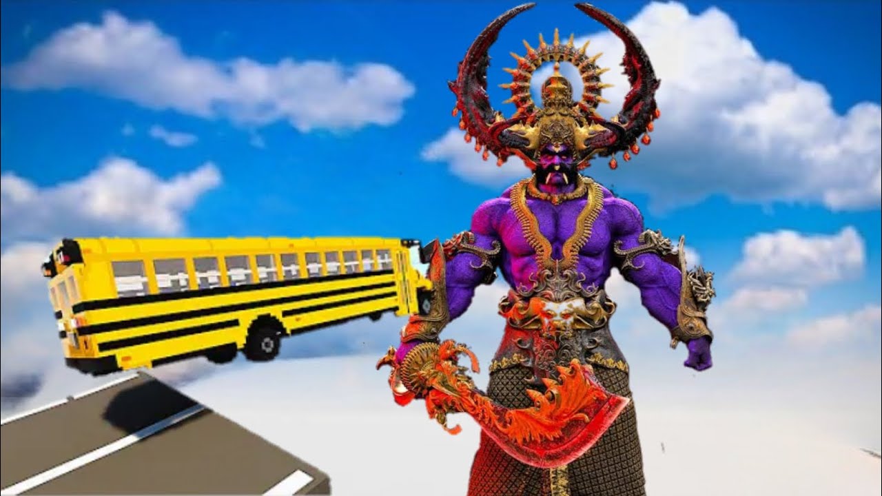 Cars vs Ravan, Will Ravan Win !! Teardown Mobile Gameplay By ...