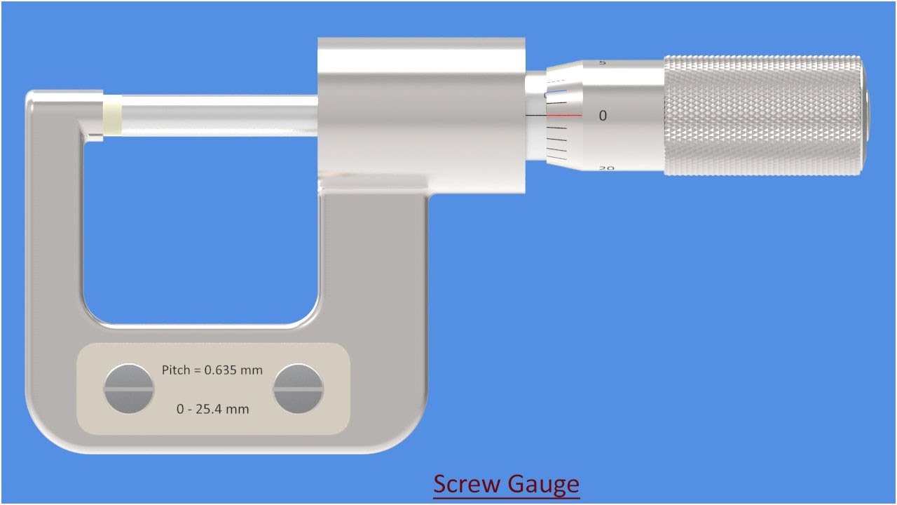 Screw Gauge || Modelling with Motion Simulation (Volume-2) || Solid ...