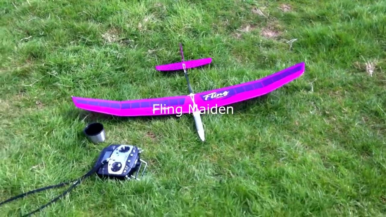 Maiden Medley, Tangent Cult, Weasel, Fling RC Gliders - YouTube
