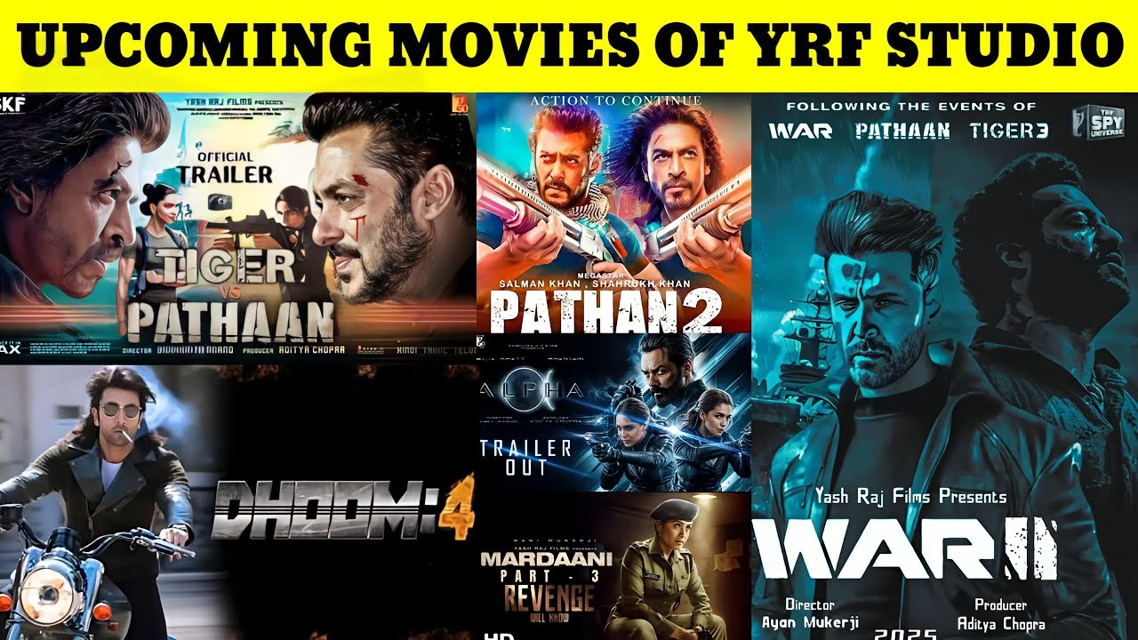 Upcoming Movies Of Yrf | Yash Raj Films Most Exciting Projects | Tiger ...