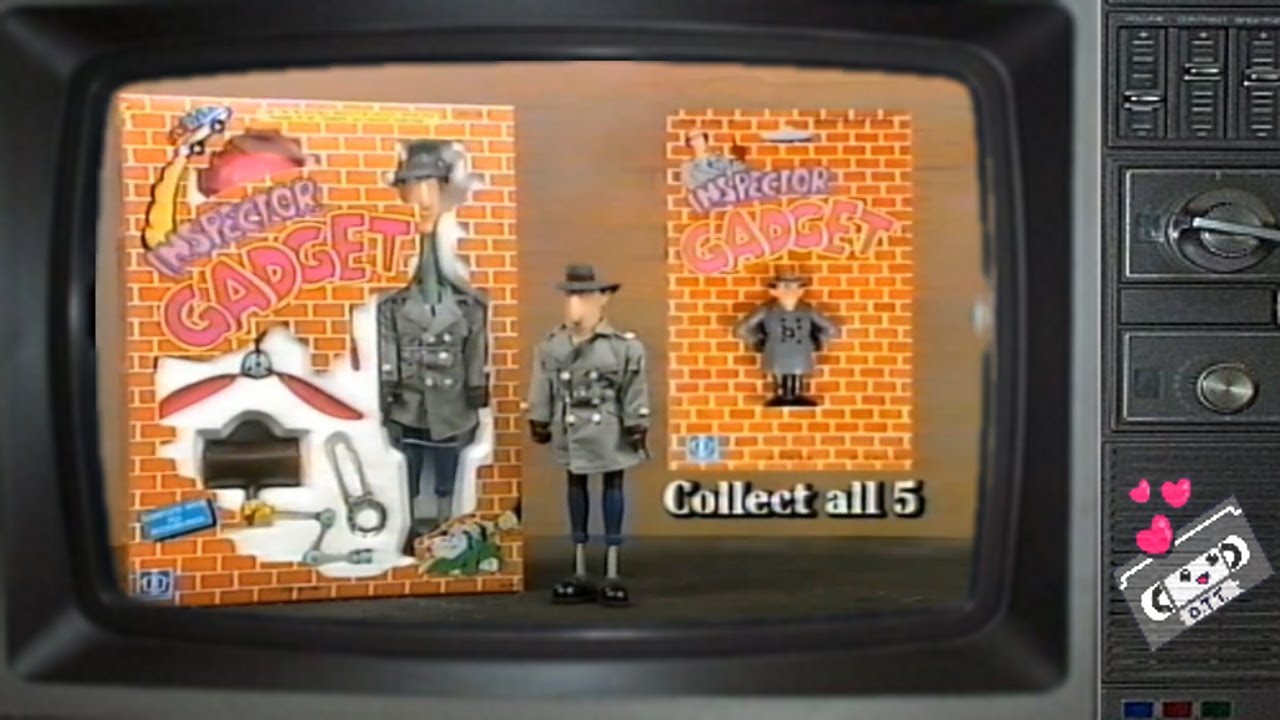 Inspector Gadget Action Toy And Play Figures Commercial 1988 - YouTube