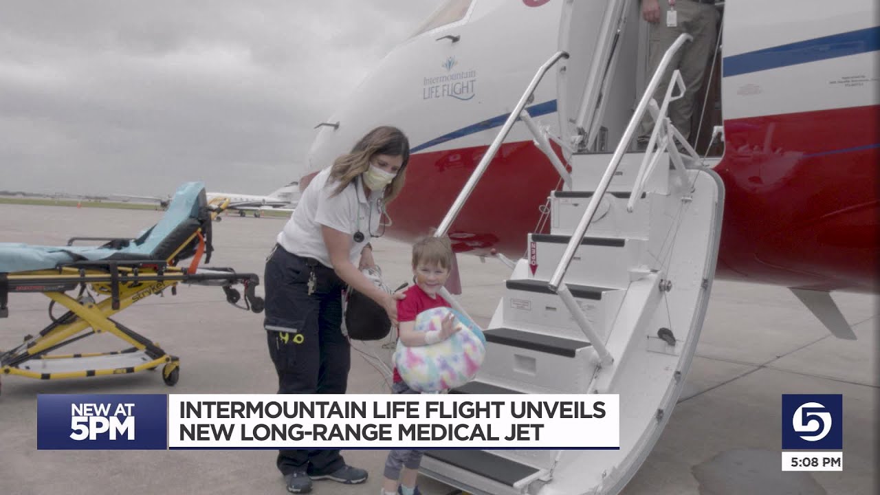 New Intermountain Life Flight jet flies 6-year-old boy to specialized ...