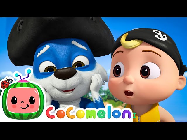 Sailing the Seas! JJ and Wally’s Pirate Journey ⚓ | CoComelon Animal ...