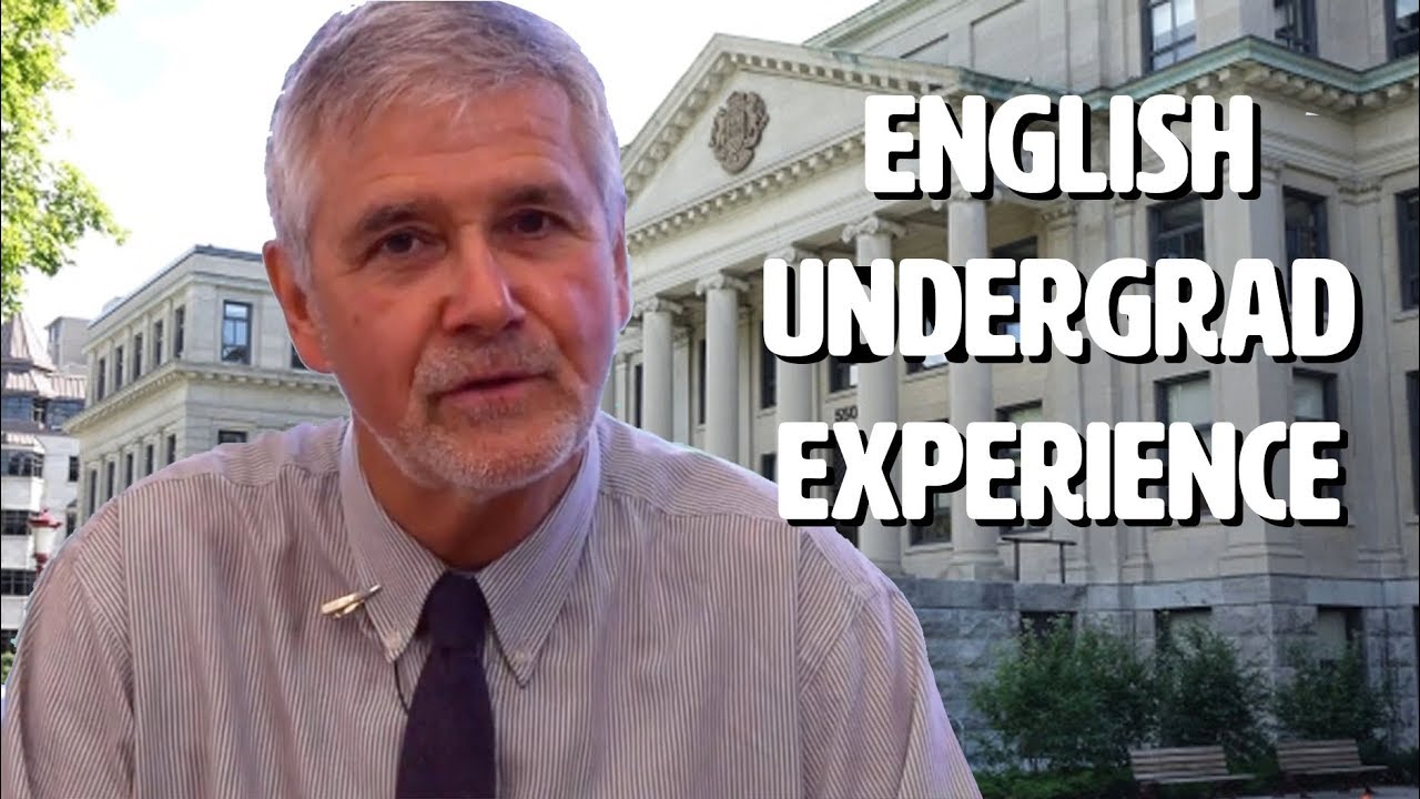 English Undergrad Experience with Ian Dennis - YouTube