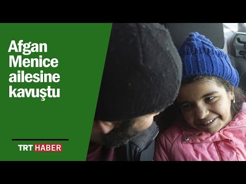 Afgan Menice ailesine kavuştu: Geceler çok zor geçti