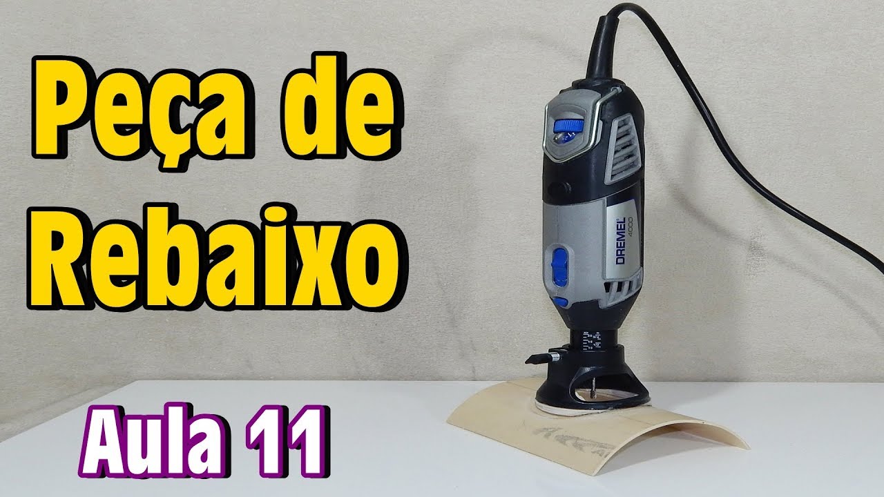Aula 11 Aprenda fazer uma peça de rebaixo - YouTube