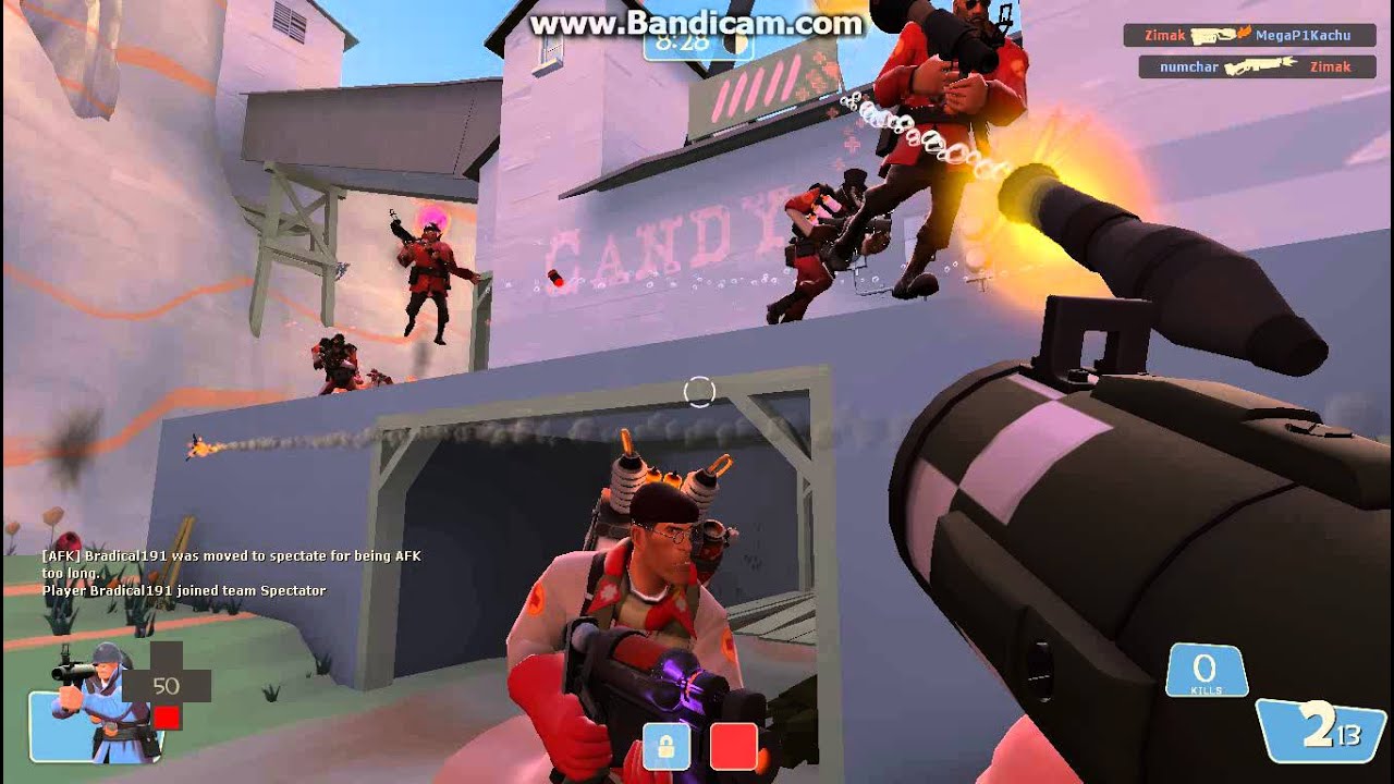 first time playing team fortress 2 multiplayer - YouTube
