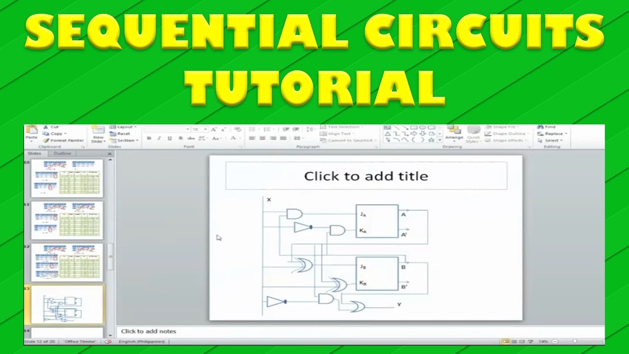 SEQUENTIAL CIRCUITS TUTORIAL 2020 - YouTube