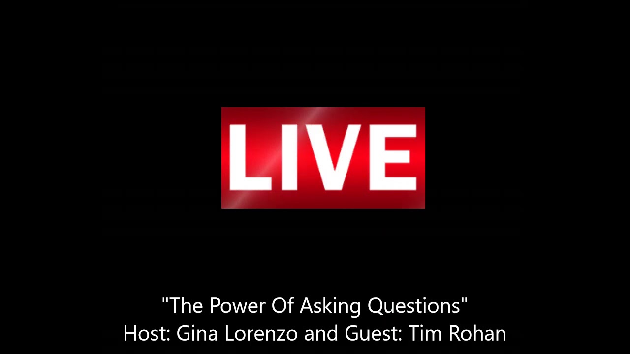 "The Power of Asking Questions" with Tim Rohan - YouTube