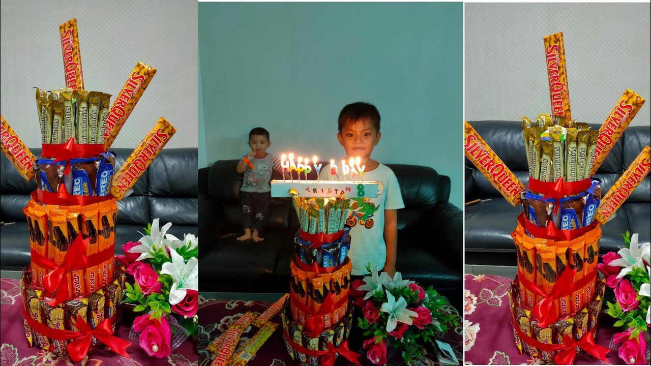 Cara Membuat Menara Snack || Keren Murah Dan Mudah - YouTube