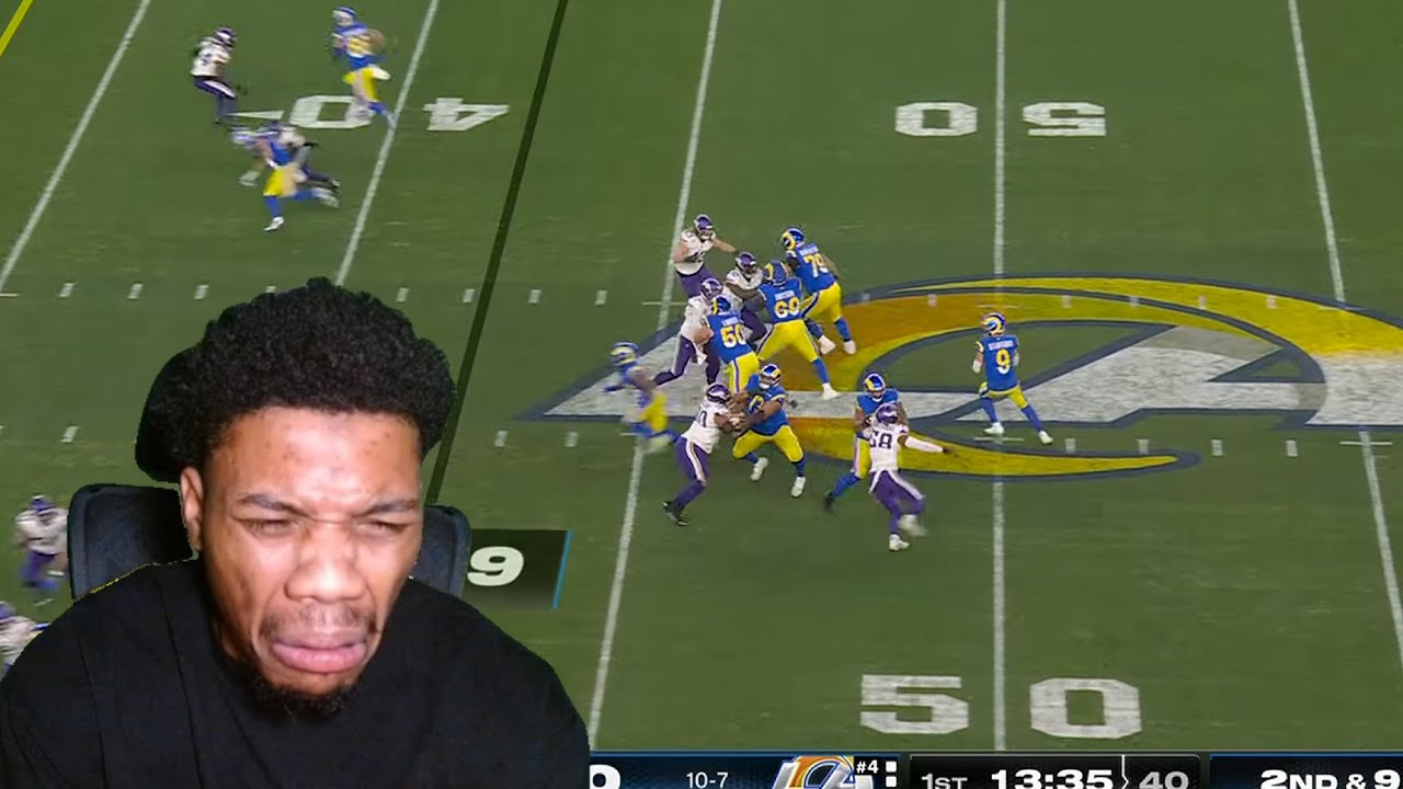 RAMS IS ON FIRE!! Minnesota Vikings vs. Los Angeles Rams Game ...