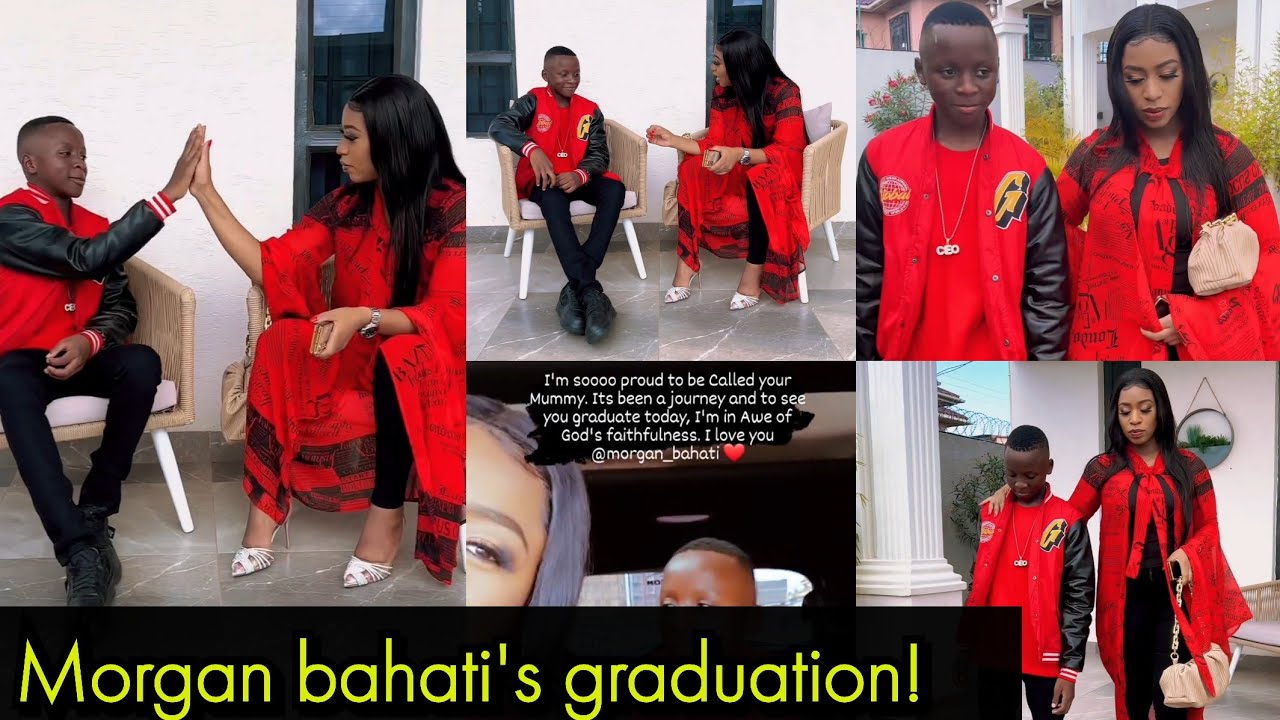 Diana Marua Attends Her Son's Graduation! Morgan Bahati(congratulations ...