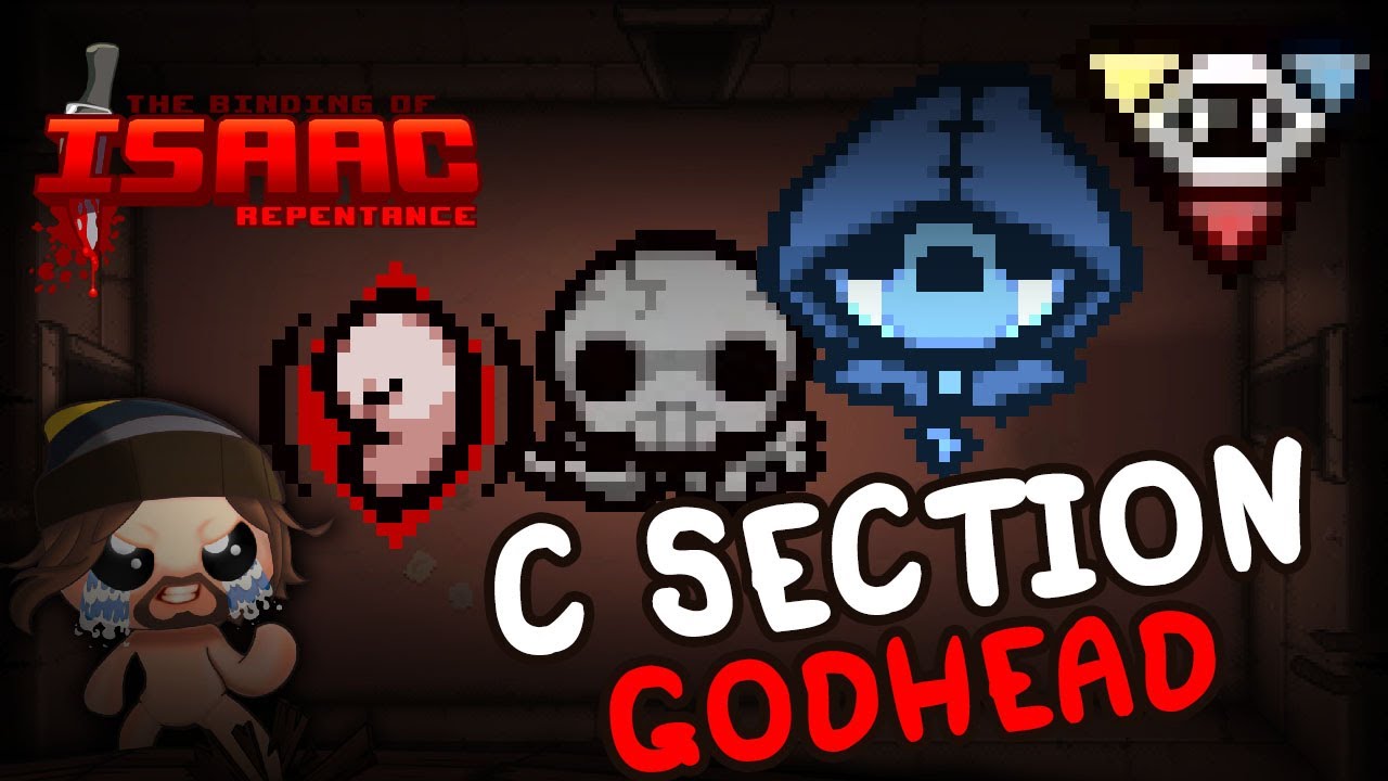 C SECTION GODHEAD - Isaac Repentance (Tainted Random Streak) - YouTube