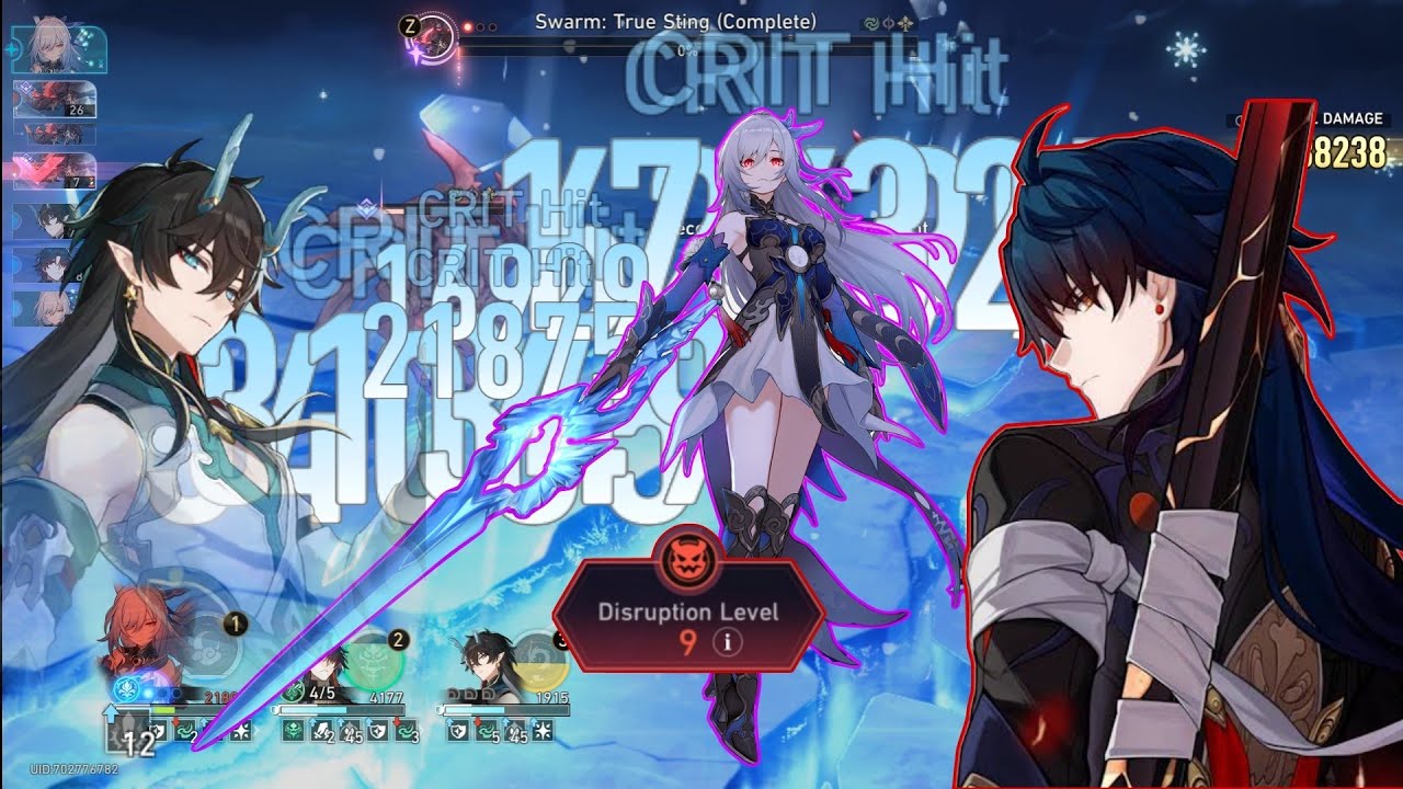 DESTRUCTION TRIO: Jingliu & Blade+Dan Heng IL Team Destroy Swarm ...