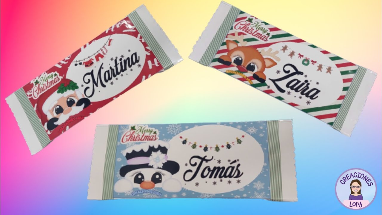 Diys Envolturas Chocolates🍫Navideños 🎄 - YouTube