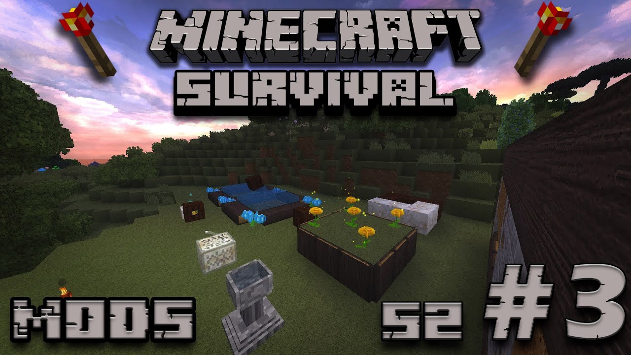 Minecraft Survival con Mods - S2 #3 - Hydroangeas y Amuletos de Botania ...