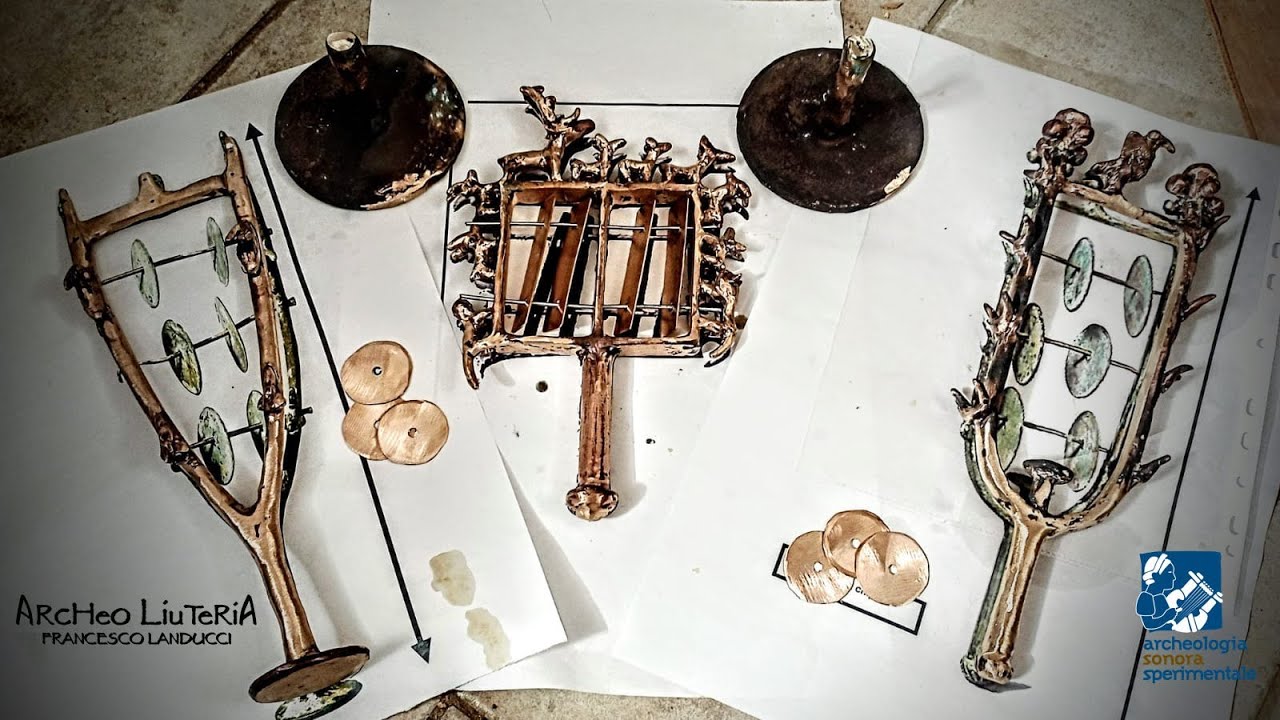 Ancient Anatolian Sistrum (rattle) and Cymbals - Ehu Ishamai - Hittite ...