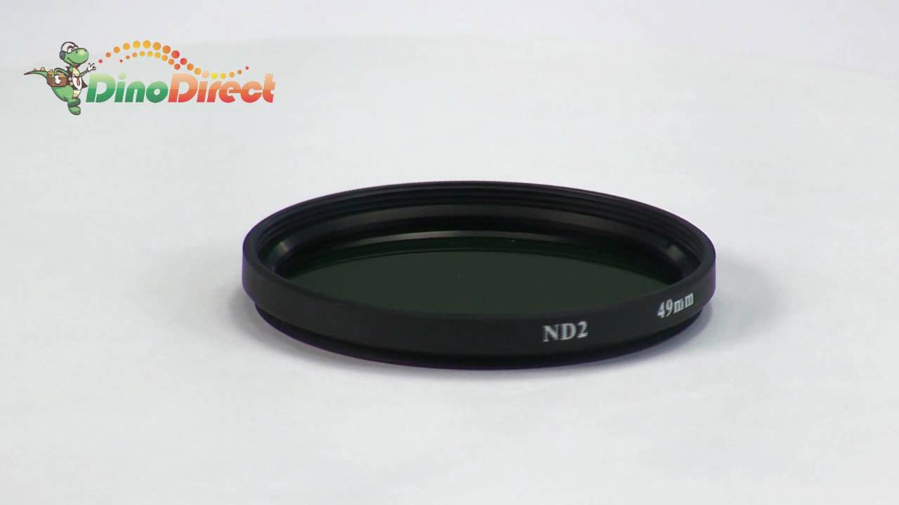 Glass 49mm Neutral Density ND2 Lens Filter for Digital Camera from ...