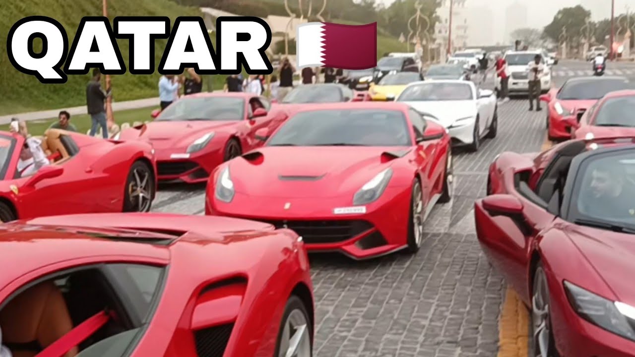 Supercars in Doha, Qatar | Ferrari Paradise. - YouTube