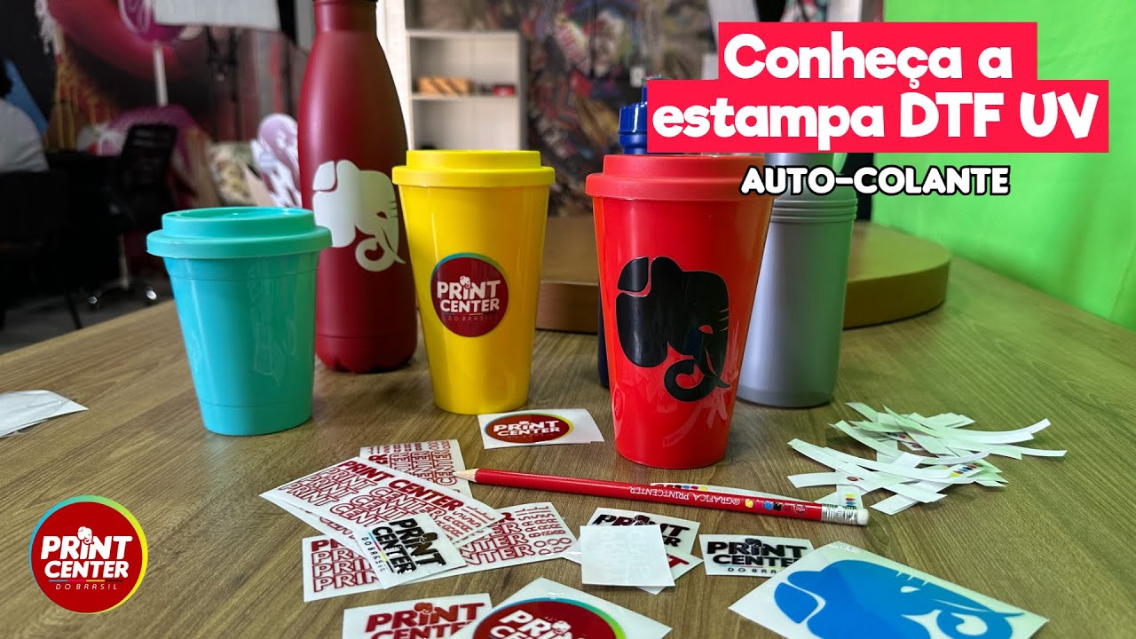 Faça seus brindes com as Estampas em DTF UV - YouTube
