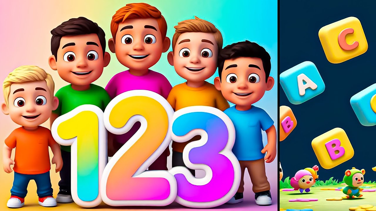 Learn Colors & Count to 100! | ABC & 123 Songs for Kids | Counting by 1 ...