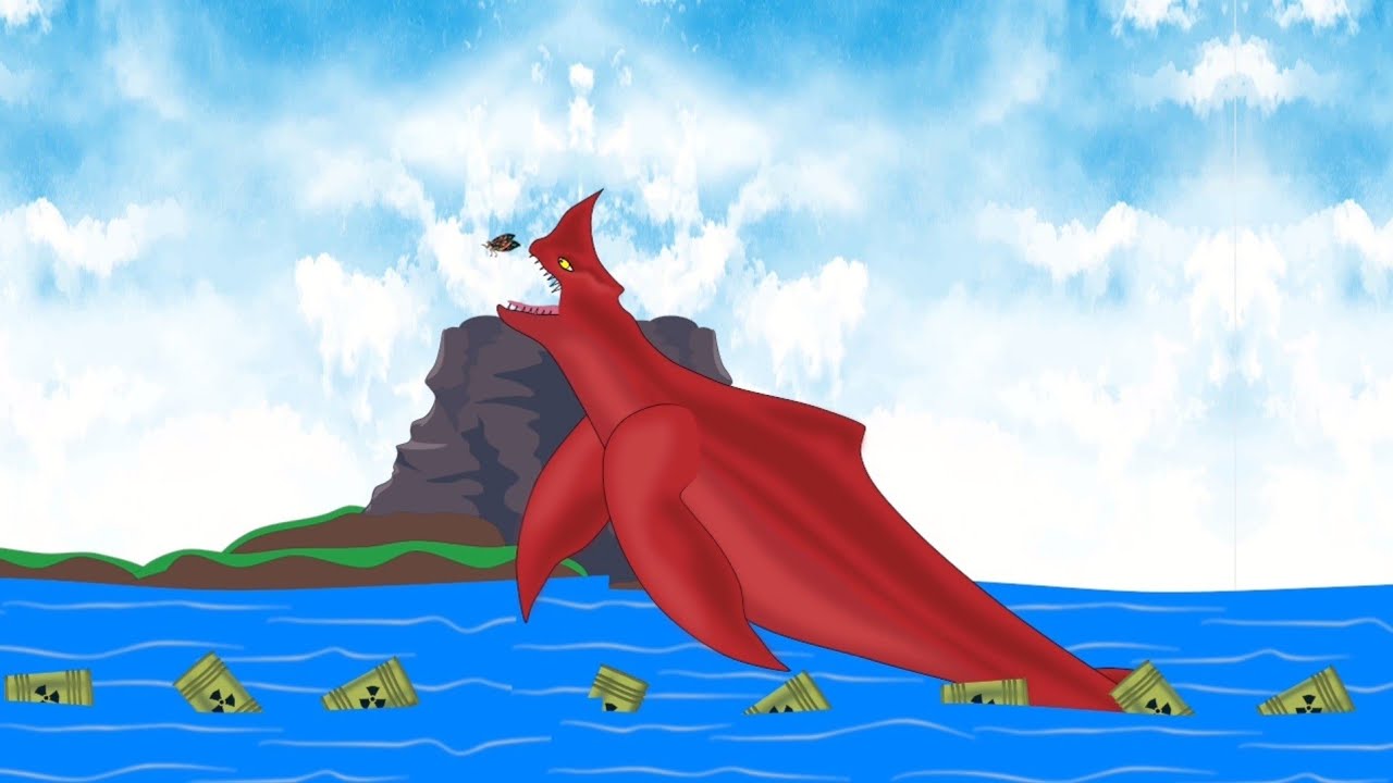 The Red Bluster VS Shark Thor Godzilla EP01 - YouTube