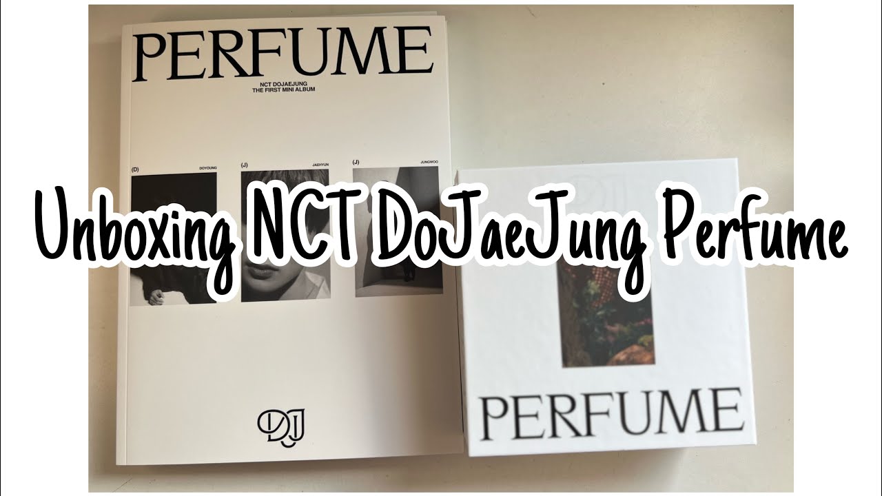 Unboxing: NCT DOJAEJUNG perfume photobook + box ver - YouTube