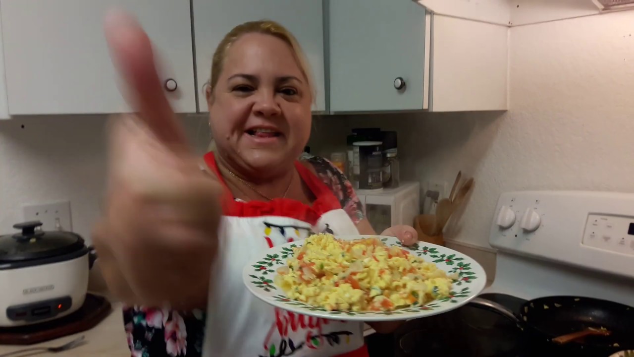 Revoltillo de huevo Cubano/Receta facil. - YouTube