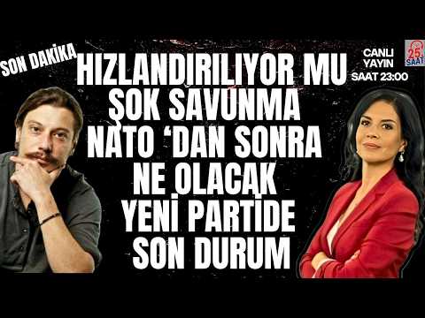 SON DAKİKA ŞOKE EDEN SAVUNMA YENİ PARTİDE SON DURUM NATO SONRASI  #canlı #laleözanarslan  #erkacarer