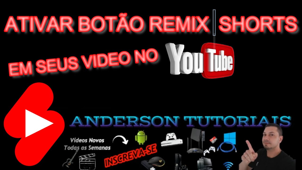 🔴Como Ativar Remix Shorts Nos Seus Videos do Youtube 📽 - YouTube