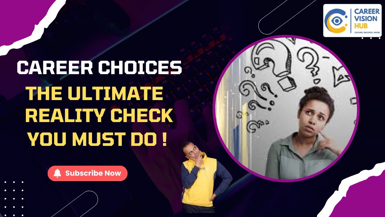 Career Choices: The Ultimate Reality Check You Must Do! | Akshay Jalan ...