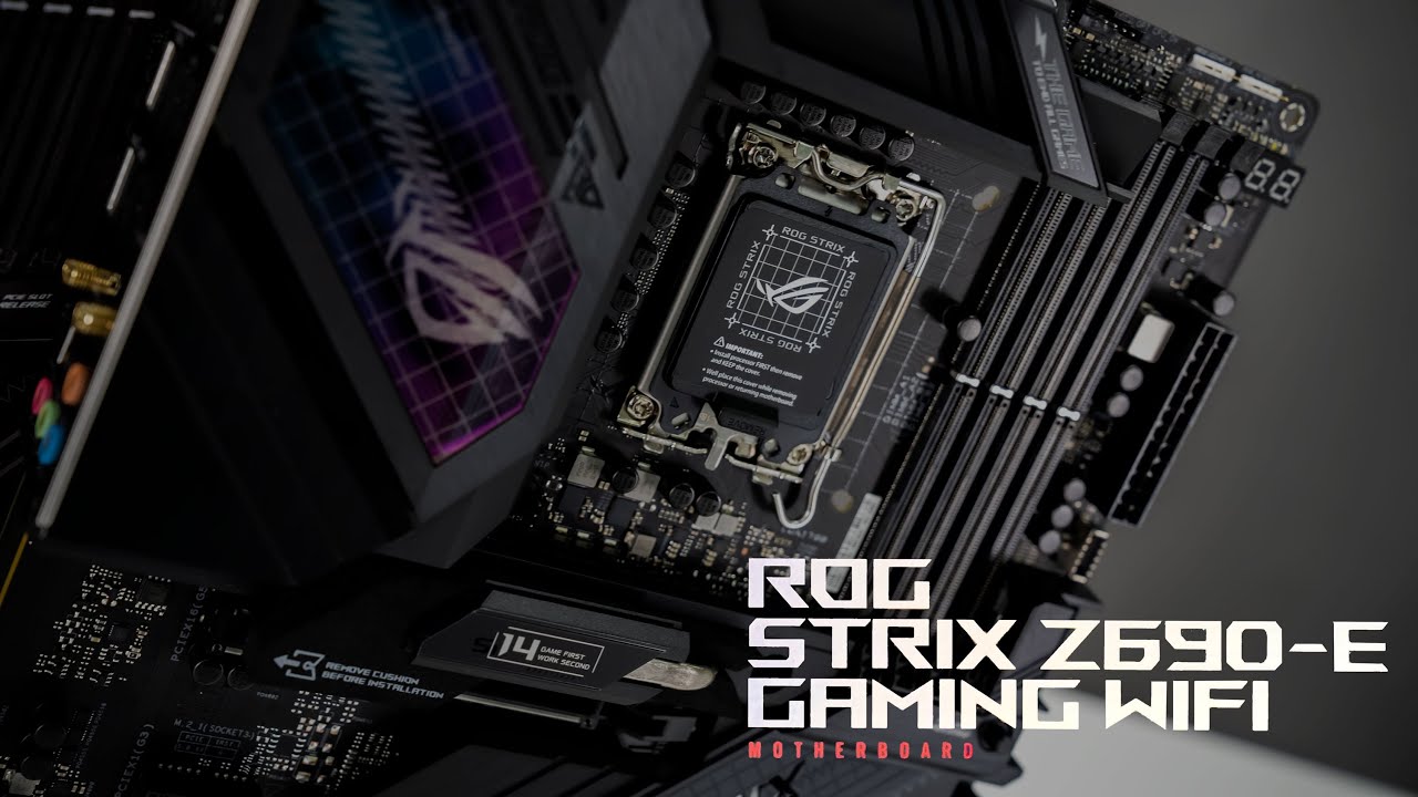 Unboxing Asus ROG Strix Z690 E-Gaming - YouTube
