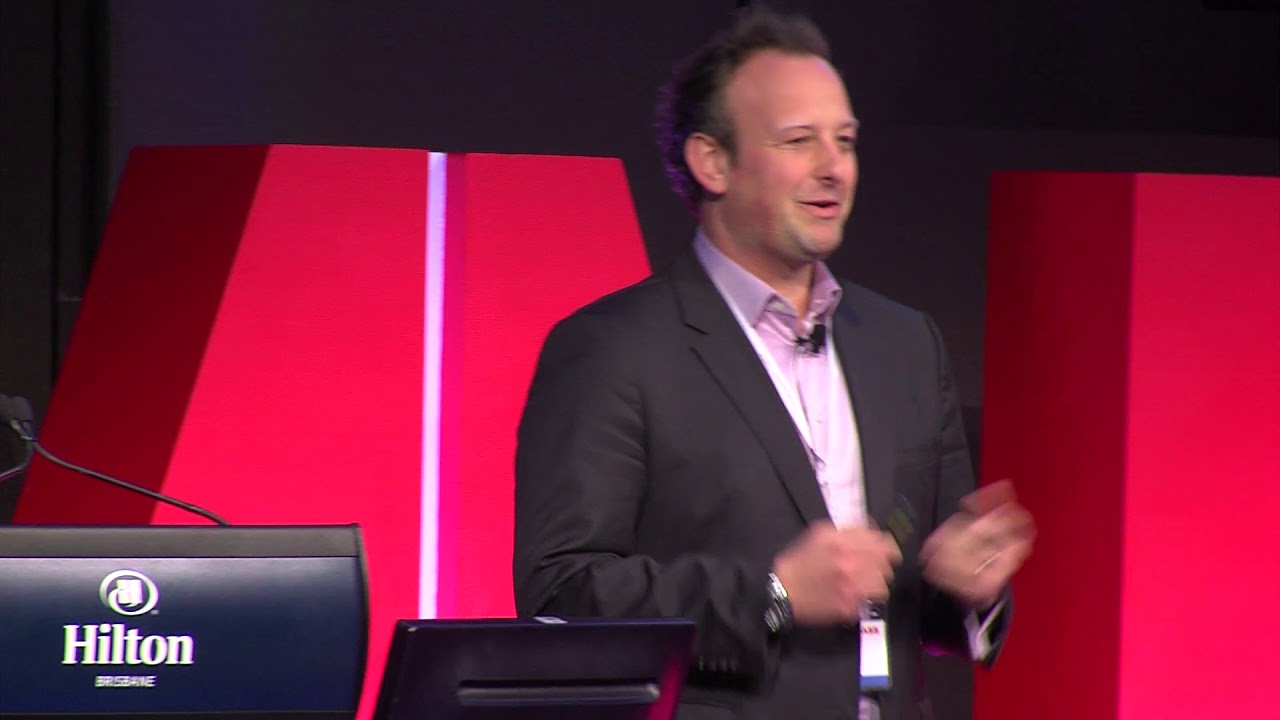 Matt Furse of Microsoft speaking at the ABB Digital Transformation ...