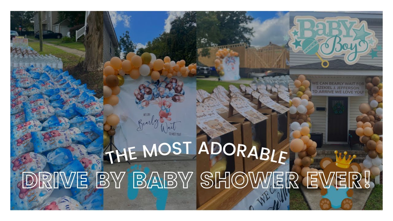THE MOST ADORABLE DIY BABY SHOWER YOU'VE EVER SEEN! - YouTube