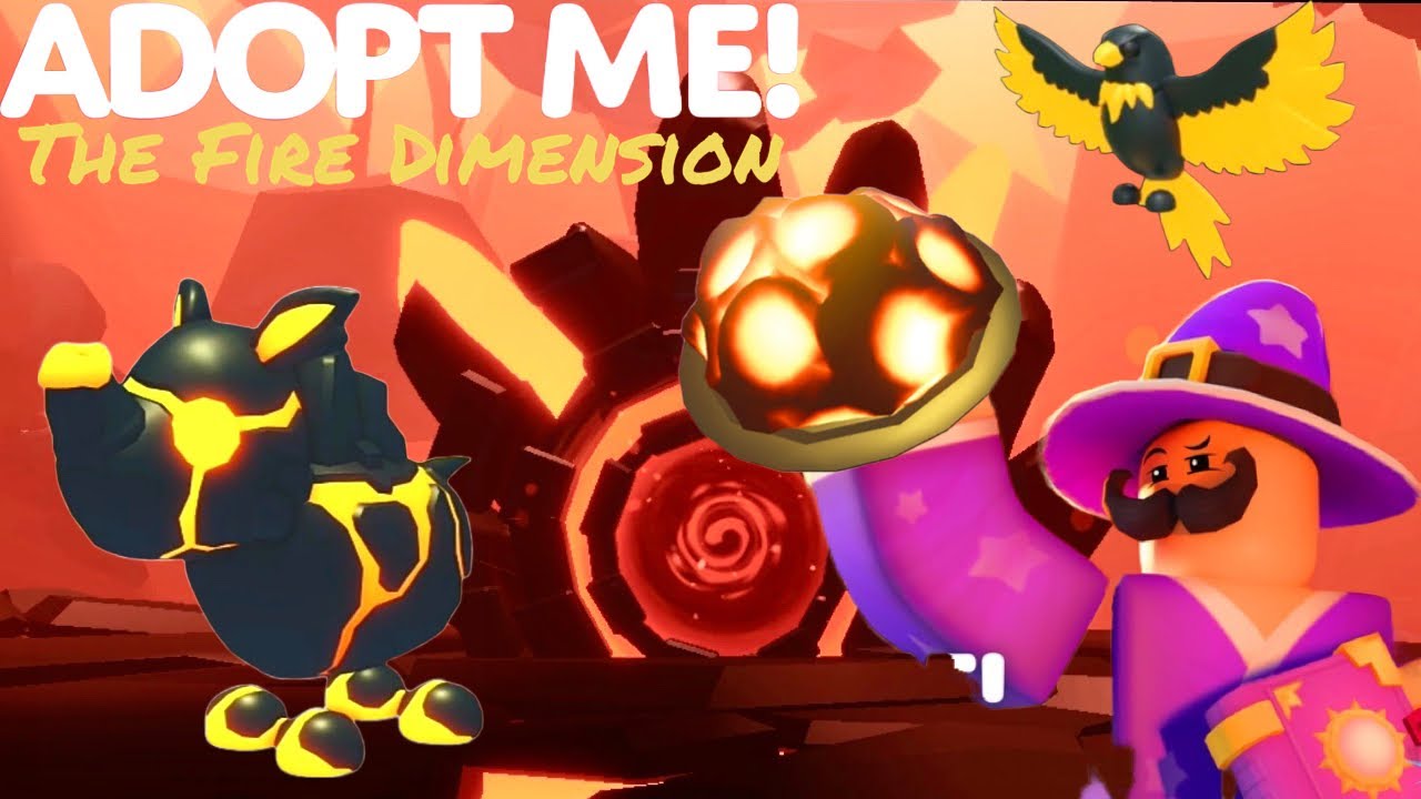 ADOPT ME FIRE DIMENSION UPDATE! HOW TO GET LEGENDARY PET VOLCANIC RHINO ...