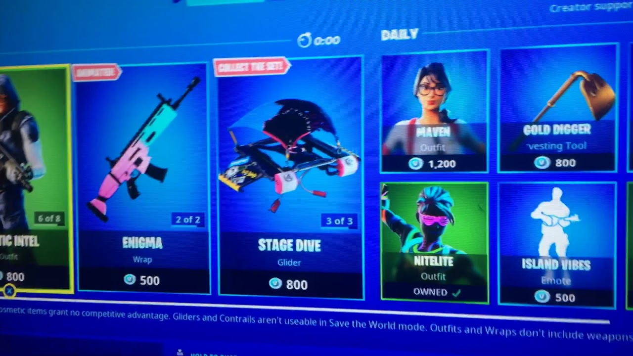 Item shop - YouTube