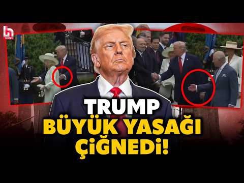 İNGİLİZ HALKI ÇILDIRDI! Trump'ın Kral Charles'a yaptığı hareket dünyaya buz kestirdi! İşte o anlar..