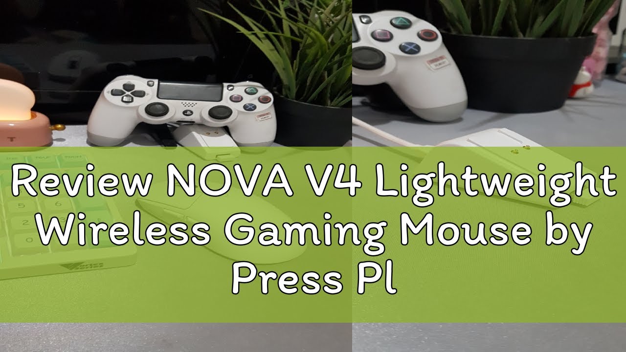 Review NOVA V4 Lightweight Wireless Gaming Mouse by Press Play - YouTube
