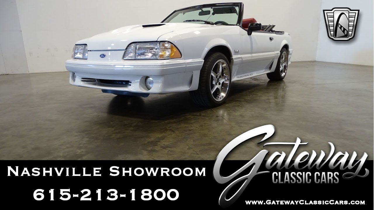 1989 Mustang Cobra Convertible