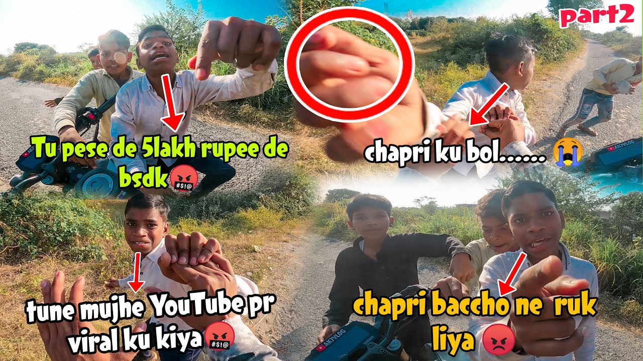 Chapri baccho ne apni cycle tod li part2 mera papa mujhe bhut marenge 😭 ...