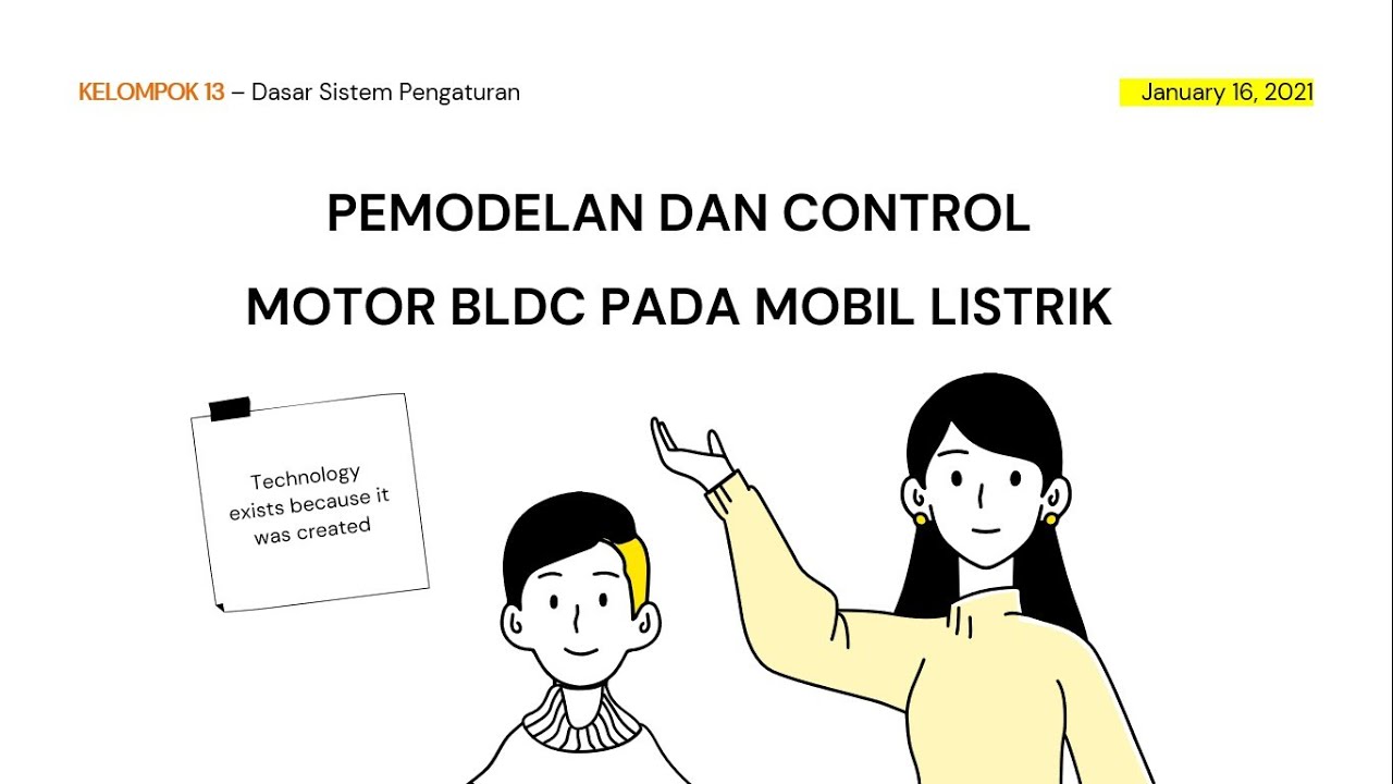 Kelompok13 A&B PEMODELAN DAN CONTROL MOTOR BLDC PADA MOBIL LISTRIK ...