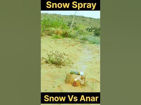 Snow Spray vs diwali anar experiment. #shorts #diwali #experiment #snowspray - YouTube