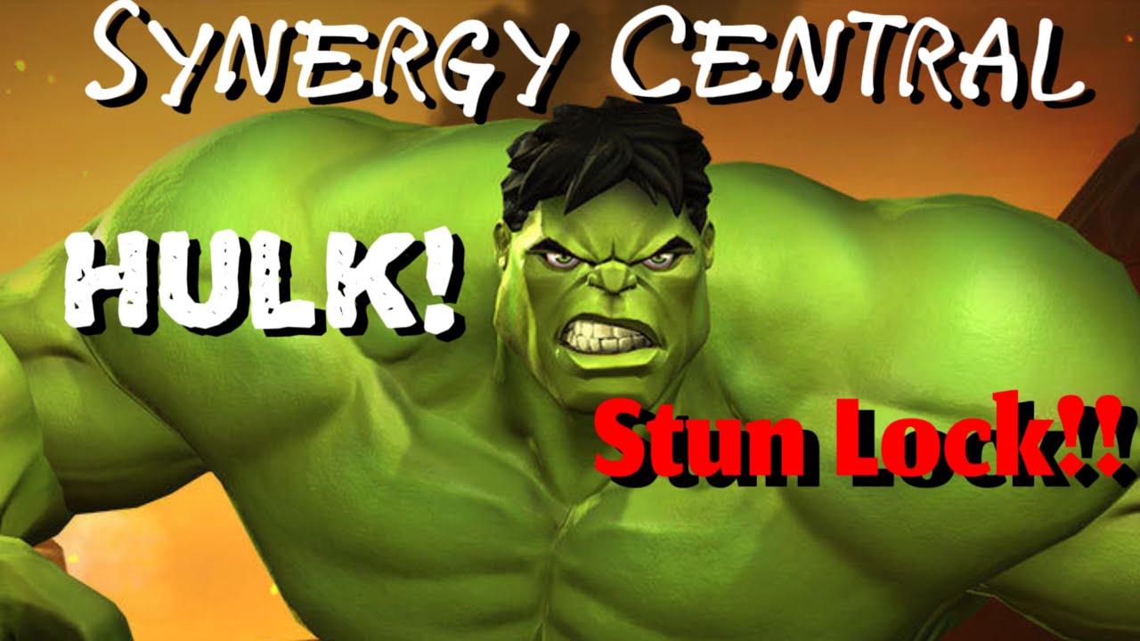 MCOC Hulk Synergy Central Stun Run! - YouTube