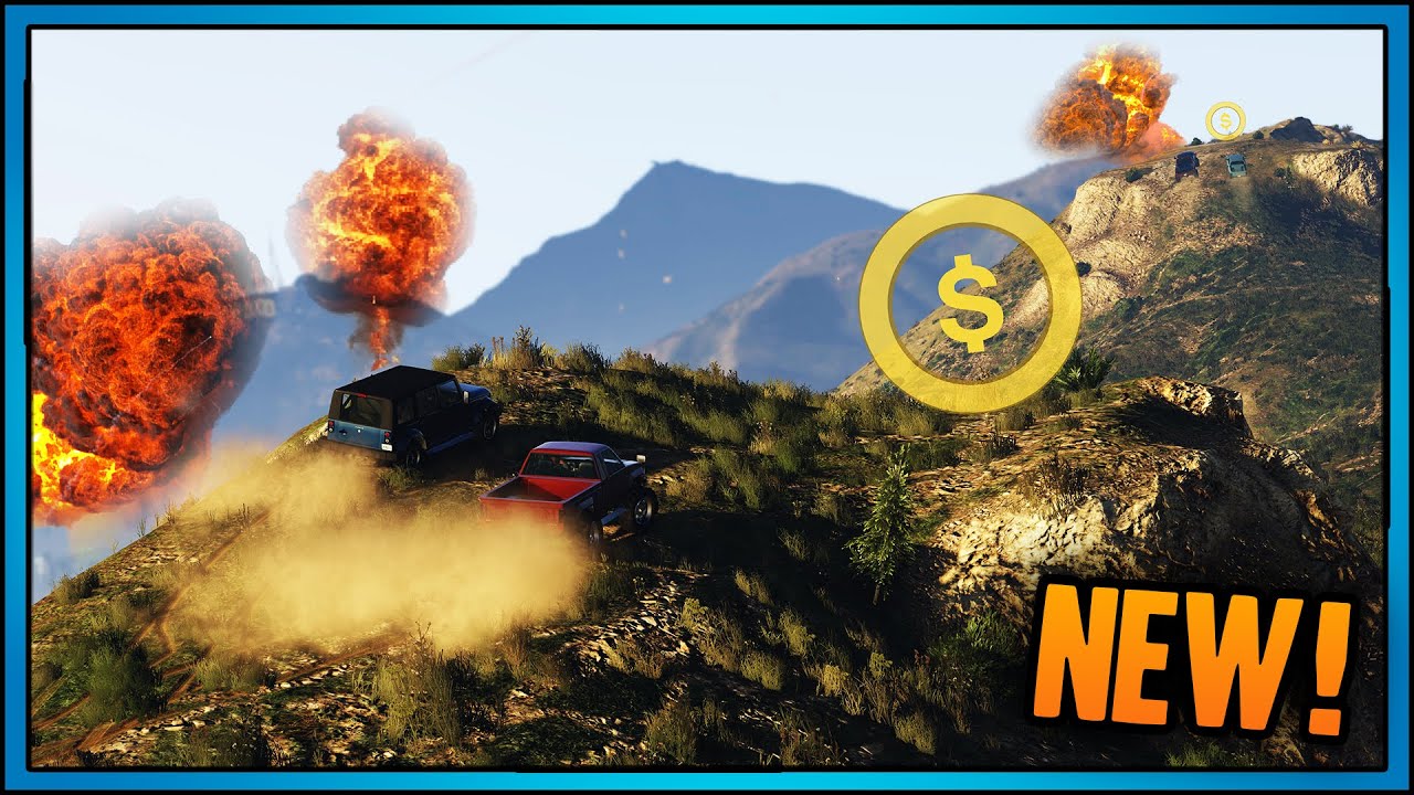 GTA 5: NEW ''FREE-MODE EVENTS'' DLC UPDATE FUN!! ALL EVENTS SHOWCASE ...