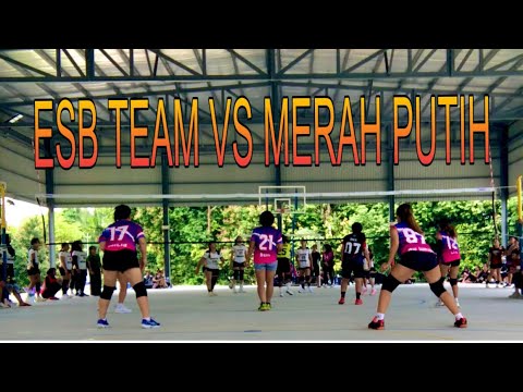 ESB TEAM VS MERAH PUTIH | PHILIPPINES INDONESIA | OFW VOLLEYBALL ...