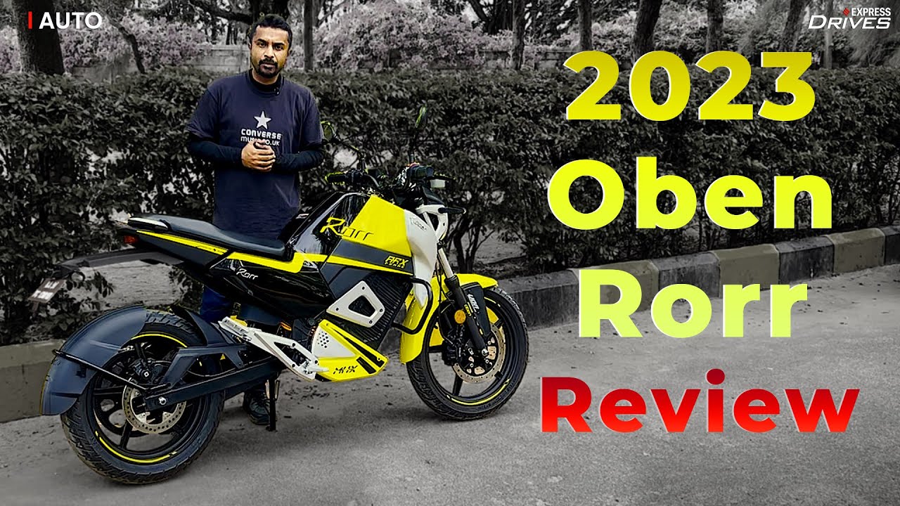Oben Rorr Electric Bike: Oben Rorr Electric Motorcycle First Ride ...