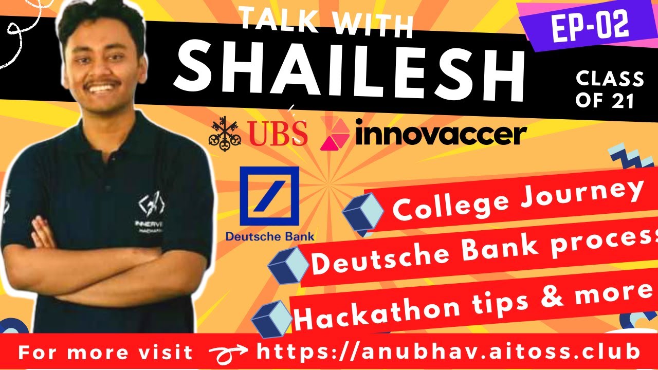 EP-02 | Talk with Shailesh Kr Sahu (shellkore)🔥| Anubhav | By Arpit & Abhishek | AIT OSS CLUB ...