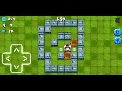 Boxy Hero (Sokoban) level 20 - YouTube
