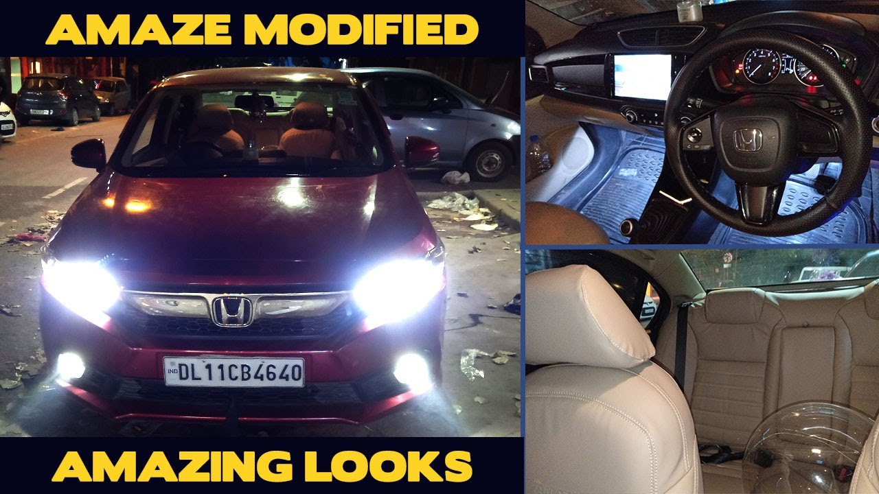 honda amaze 2020 | honda amaze modified | karol bagh - YouTube