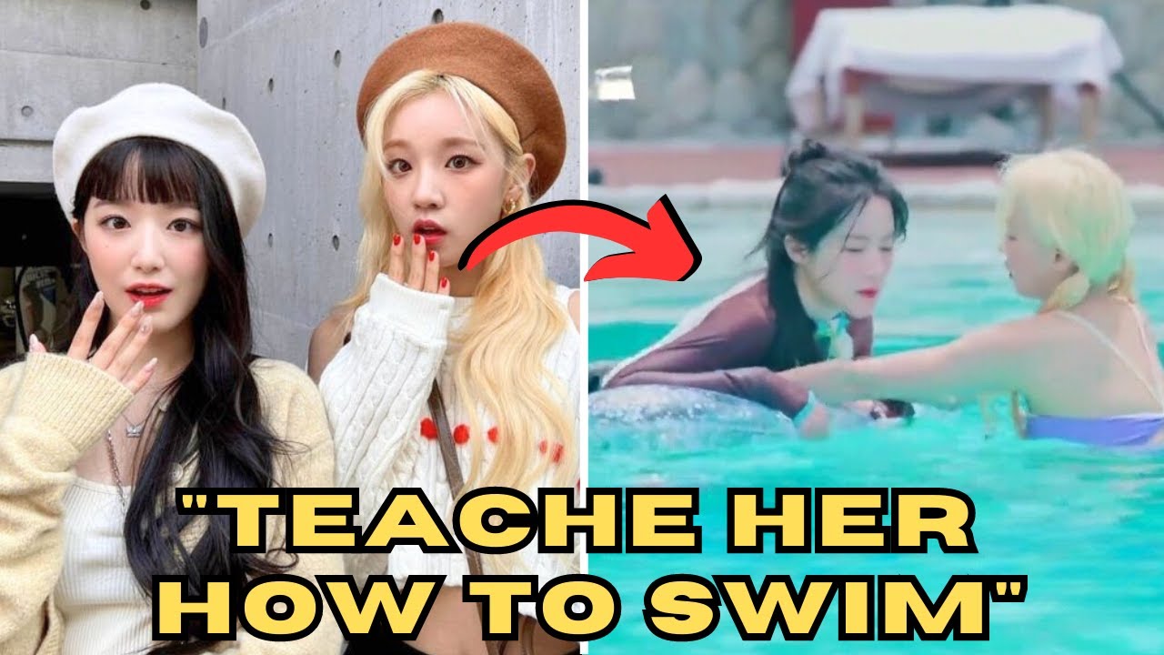 (G)I-DLE's Yuqi and Shuhua's Swimming Lesson Melts Hearts -Video goes ...